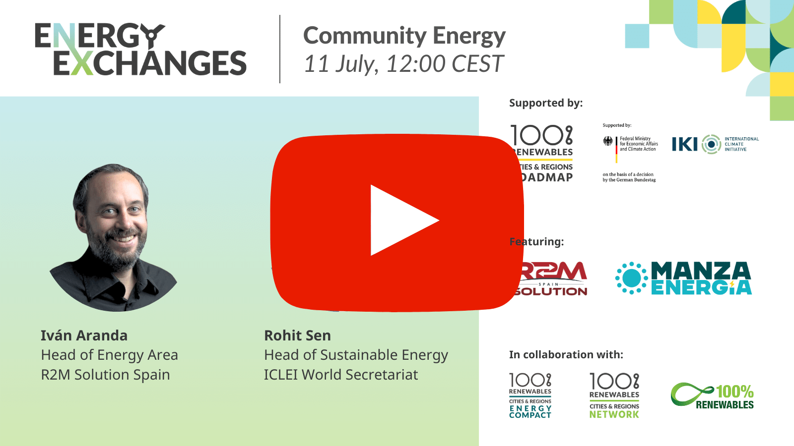 Energy Exchanges – 100% Renewables